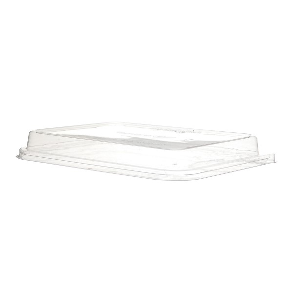 Vegware - 24oz PLA rectangle flat lid